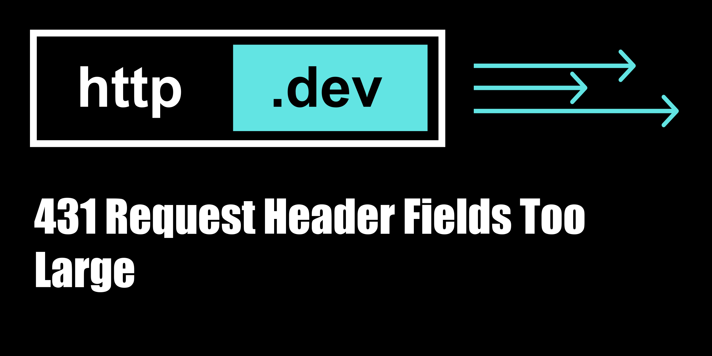 431 Request Header Fields Too Large
