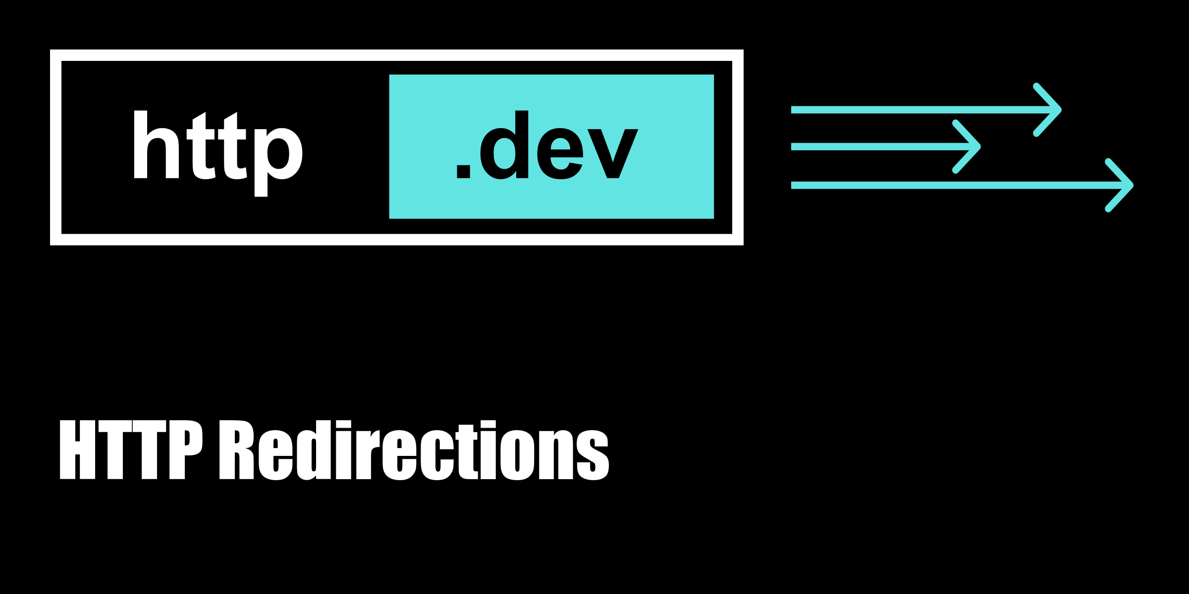 HTTP Redirections explained